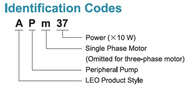 پمپ محیطی APm لئو LEO